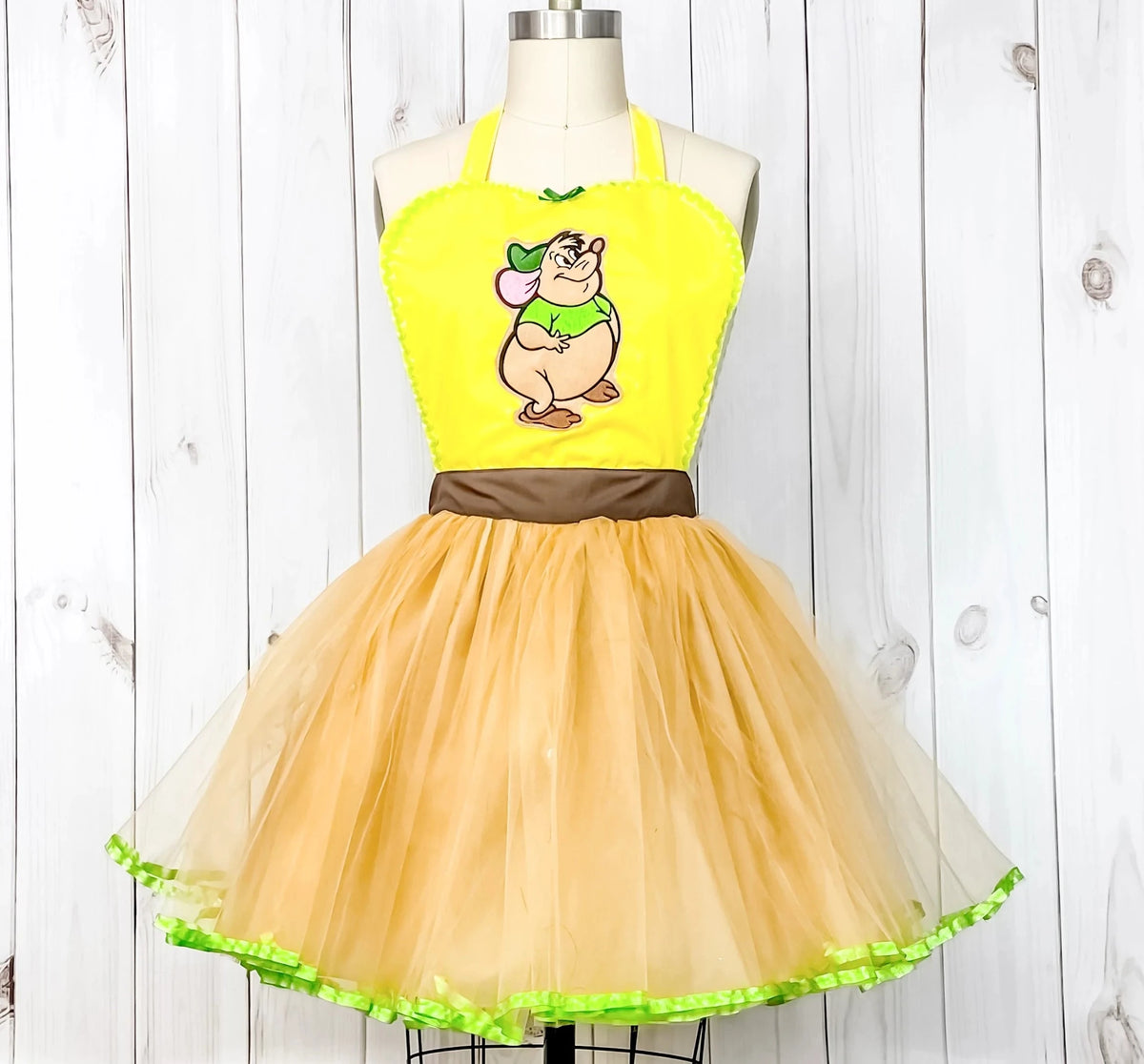 Gus Gus Costume Apron with Tutu for Women – LoverDovers