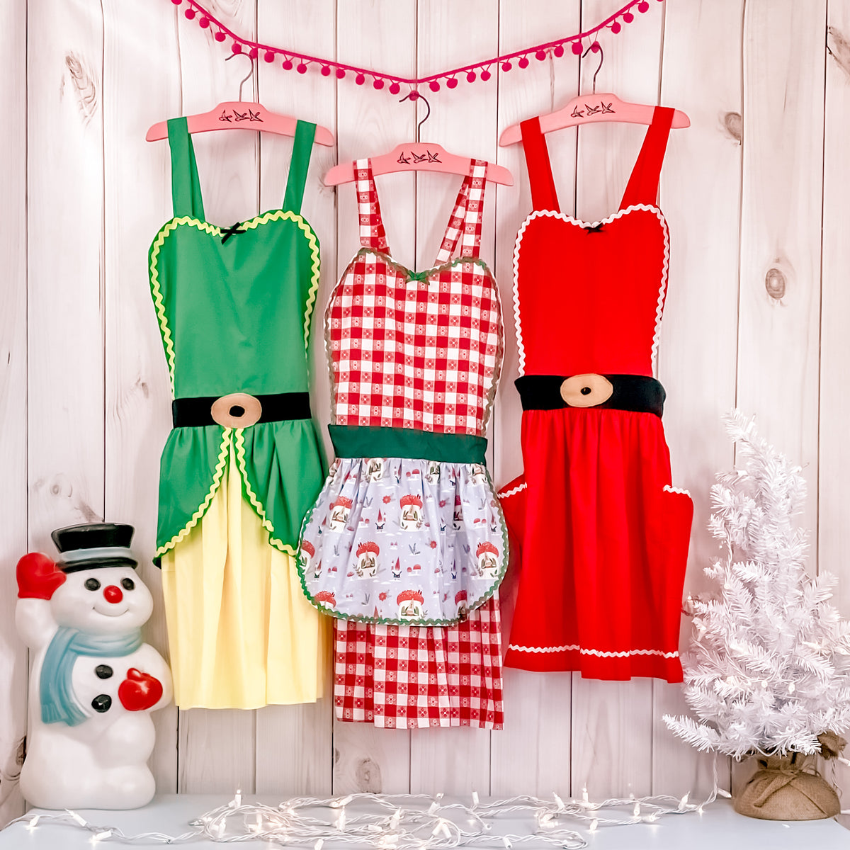 Christmas Santa Claus Apron for Women and Girls – LoverDovers